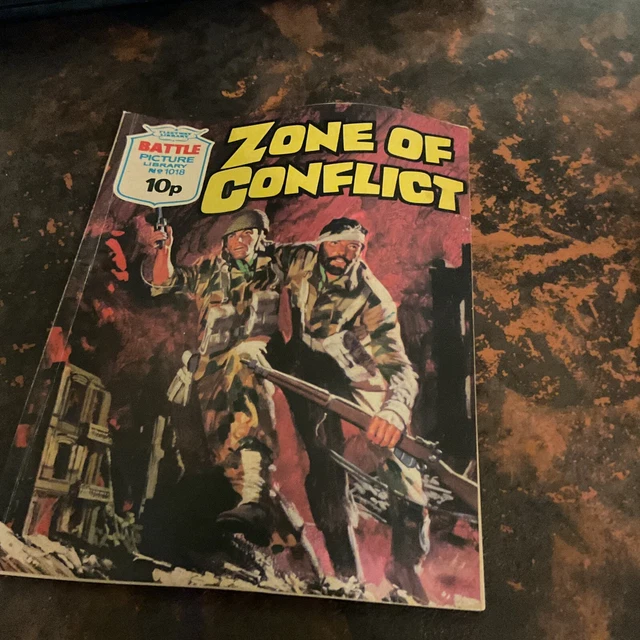 FLEETWAY BATTLE PICTURE Library Comic no 1018 Zone Of Conflict EUR 3,80 - PicClick IT