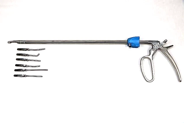 LAPAROSCOPY BULLDOG CLAMP 6 Clips Forceps Set 10Mm Autoclavable Addler ...