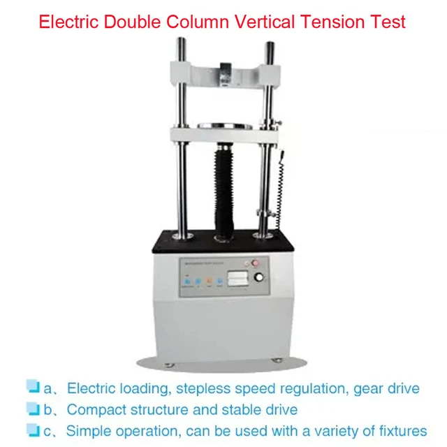 UNIVERSAL PUSH PULL Testing Electric Vertical Compression Test Stand ...