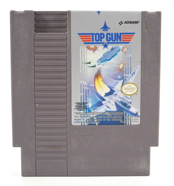TOP GUN - Nintendo Entertainment System (NES) [PAL] - WITH WARRANTY $28 ...