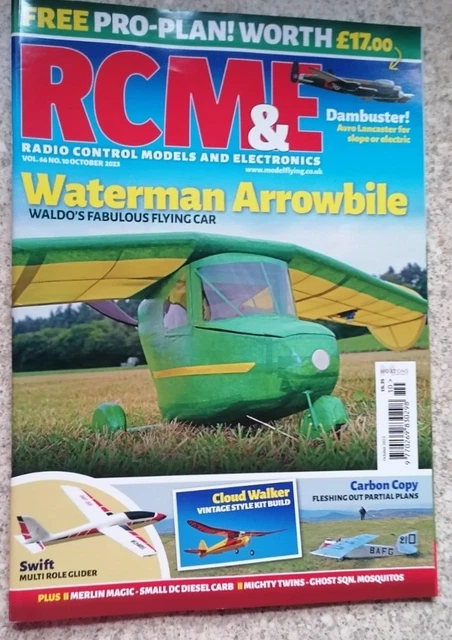 RCME RADIO CONTROL models magazine with plans for Avro Lancaster ...