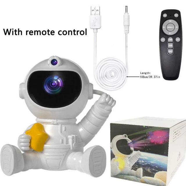 ASTRONAUT PROJECTOR GALAXY Projector Night Light Kids Bedroom Bedside ...