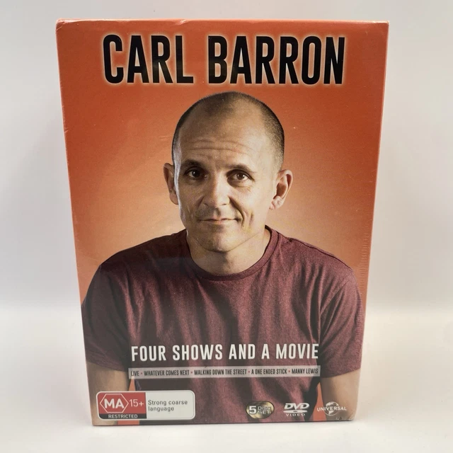 CARL BARRON 5 Pack Box Set - DVD Region 4 - New & Sealed - Comedy Stand ...