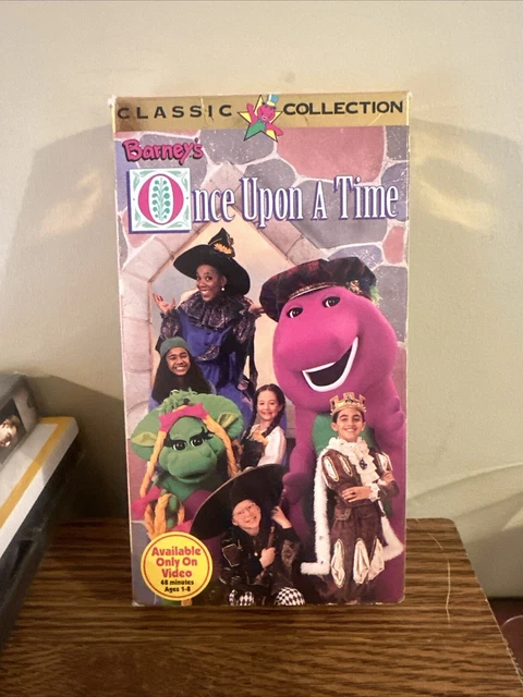 Barney Once Upon A Time Vhs 1996 18 85 Picclick Ca