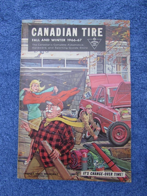 CANADIAN TIRE CATALOG 1966 1967 Winter & Fall Vintage Department Store ...