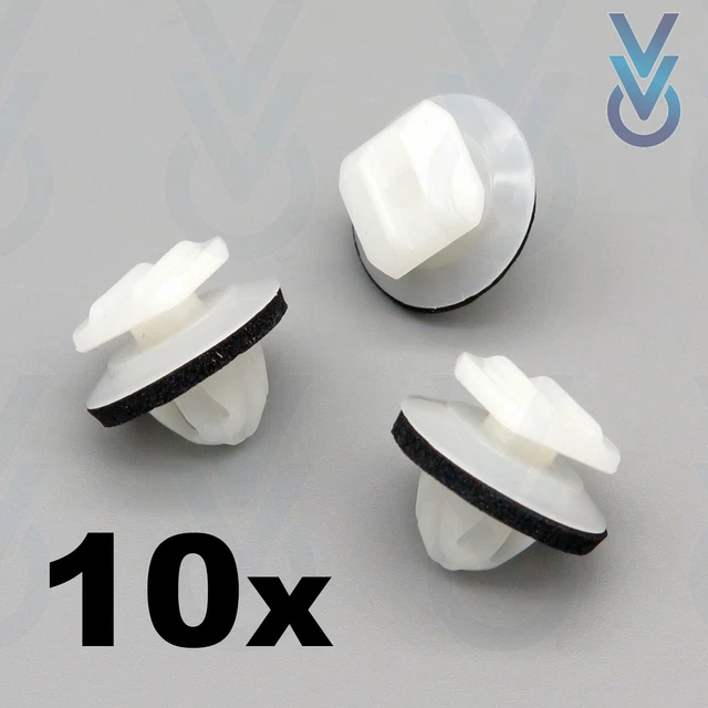 FRONT & REAR Wing & Wheel Arch Flare Trim Clips, Fits Toyota C-HR CHR £ ...