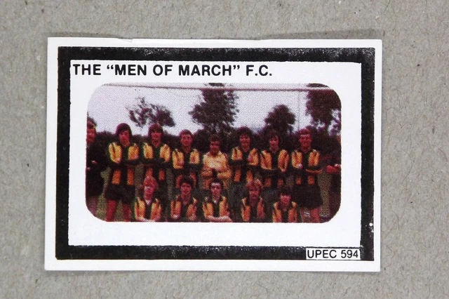 MATCHBOX LABEL 594 Upec The Men of March FC Football Club ...