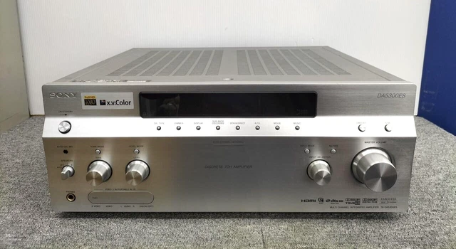 AMPLIFICATEUR AV SONY TA-DA5300ES avec télécommande Manuel d ...