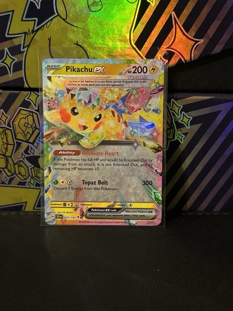 PIKACHU EX 057/191 Surging Sparks Pokémon Card £9.00 - PicClick UK