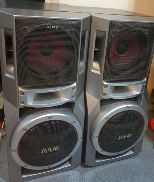 SONY SS-XG900 DIRECT Super Woofer Very Loud and Very Deep Bass Fully ...