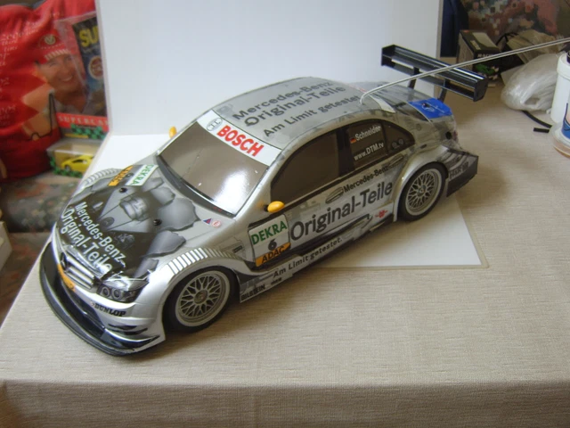 MERCEDES-BENZ AMG C-KLASSE, Tamiya RC 1:10, DTM 2008 B. Schneider #6 ...