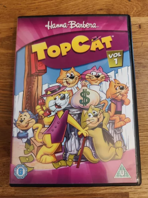 Dvd Top Cat Vol 1 Classic Hanna Barbera Collection Pal Plays Uk R2 £3