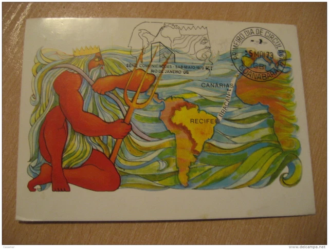 GUANABARA 1973 BRACAN I Recife Canaries Sous-Marin U-BOOT EUR 4,17 ...