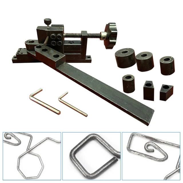 MANUAL STEEL METAL Bender Tube Pipe Bar Bending Machine DIY Metal ...