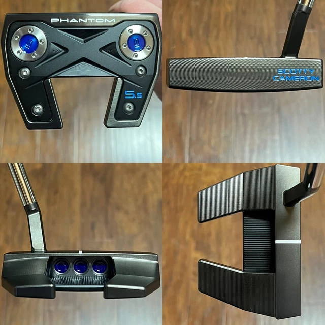 SCOTTY CAMERON 2023 Phantom X 5,5 Putter - Neuf - DLC Xtreme Dark ...