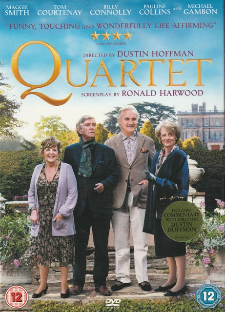DVD FILM QUARTET Maggie Smith Tom Courtenay Billy Connolly Pauline Collins EUR 0,99 - PicClick IT