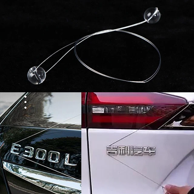 CAR EMBLEM SPOILER Stripping Peeling Tool Vehicle Logo Remover ...