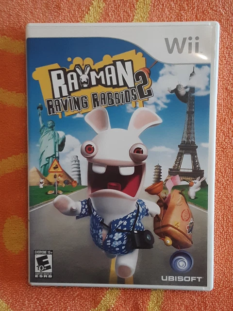 RAYMAN RAVING RABBIDS 2 Nintendo Wii Ubisoft 2007 COMPLETE £9.26 ...