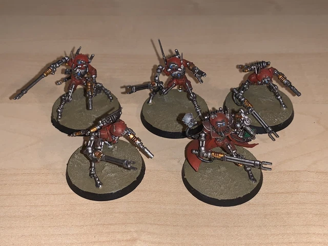 SICARIAN INFILTRATORS WITH Taser Goads Adeptus Mechanicus Well Painted ...