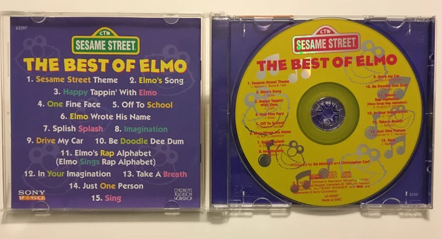 SESAME STREET &THE Best of Elmo" CD 1997 Canadian Import -Excellent $27 ...