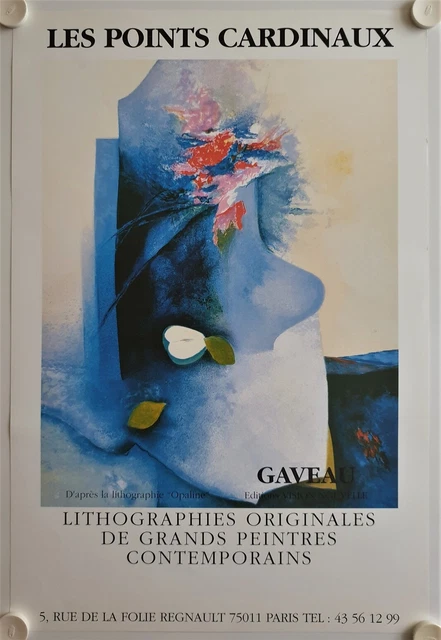 AFFICHE GAVEAU LES Points Cardinaux - Vision Nouvelle EUR 45,00 ...