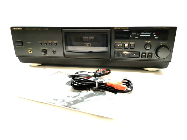 TECHNICS RS-AZ6 3 HEAD Stereo Cassette Tape Deck -Fully Serviced ...