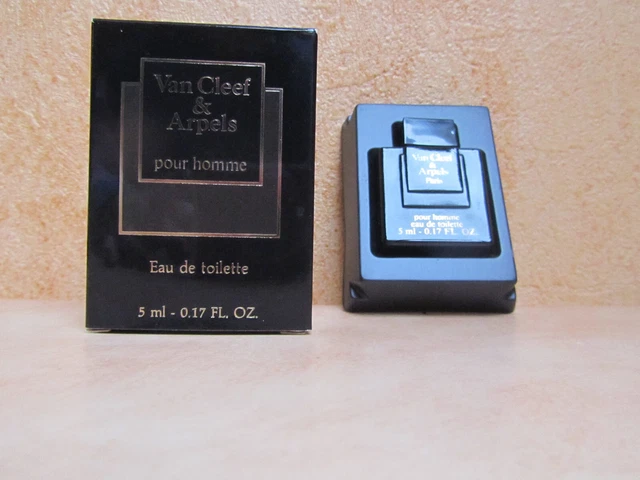MINIATURE DE COLLECTION Van Cleef Et Arpels Pour Homme Edt 5 Ml Pleine ...