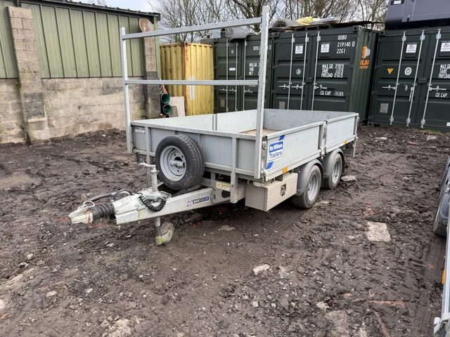 IFOR WILLIAMS LM 105GH Flat Bed Trailer 10ft x 5ft, (PLUS VAT) Heavy ...