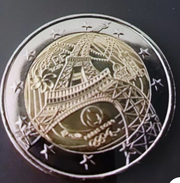PIÈCE 2 EUROS jo 2024 JEUX OLYMPIQUES DE PARIS 2024 PIÈCE-COMMÉMORATIVE EUR 5,00 - PicClick FR