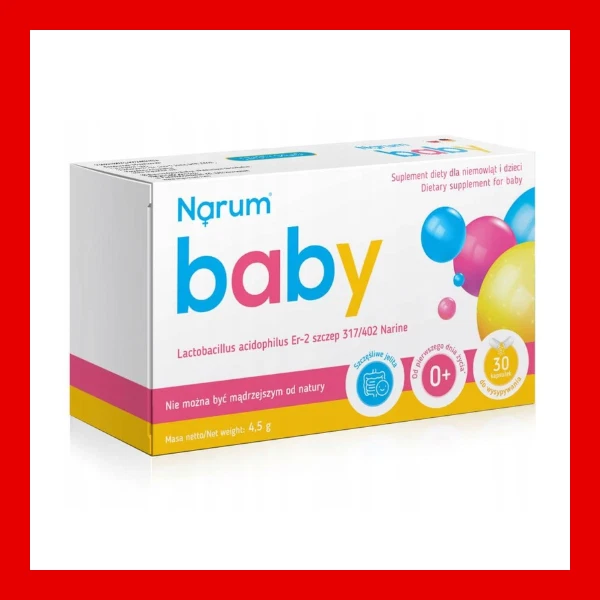 NARUM BABY PROBIOTIC Narine 30/60/90 Gut Immunity Microbiome DHL £22.33 ...