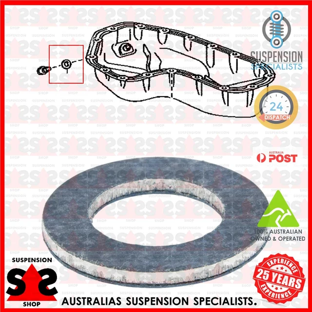 SEAL RING, OIL Drain Plug Suit TOYOTA Crown 3.5 V6 (GRS214) CROWN (_S21 ...
