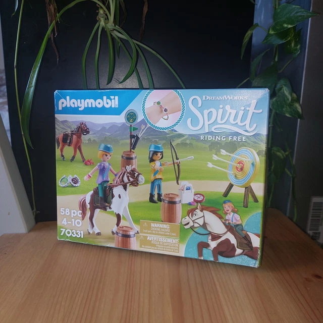PLAYMOBIL 70331 SPIRIT: Base D'entraînement / Boite neuve EUR 29,00 ...