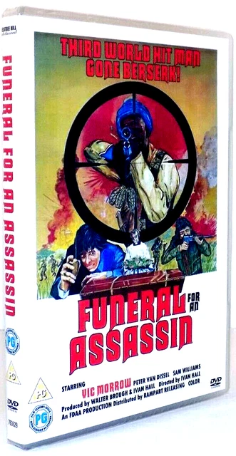 FUNERAL FOR AN Assassin (1974) R0 DVD Vic Morrow, Peter van Dissel ...