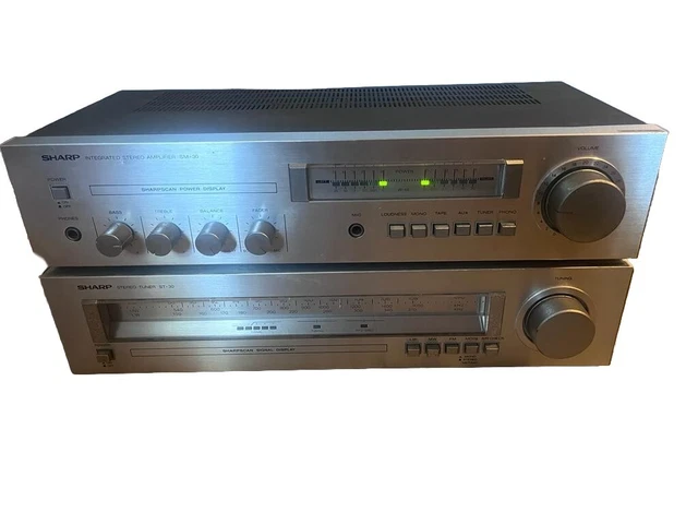 SHARP SM-30 1980S VINTAGE integrated music system. £49.99 - PicClick UK
