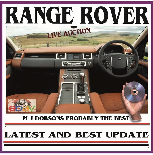 RANGE ROVER SPORT Discovery 3 Disc Map Latest Update -Navigation Dvd Uk ...