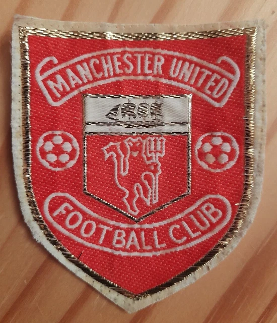 MANCHESTER UNITED FC - Fussball-Aufnäher-Patch-Logo-Wappen-Emblem-Manu ...