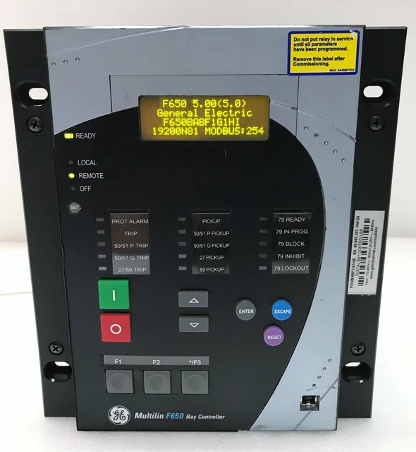 GE MULTILIN F650 Numérique Aires Contrôleur F650BABF1G1HIE EUR 1.238,80 ...