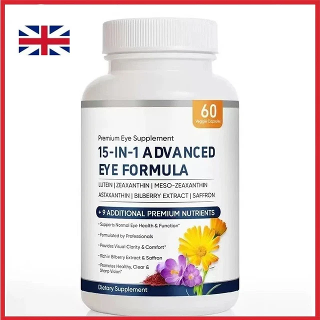 15 IN 1 Advanced Eye Formula - Neurobella Eye Formula 60 count £9.72 ...