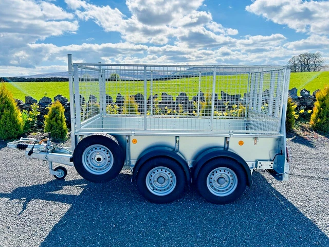IFOR WILLIAMS GD84 D Axle Trailer With Mesh Kit - Ramp Model 2023 ...