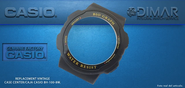 REPLACEMENT ORIGINAL VINTAGE Box/Case Centre Casio BH-100-8W, NOS $174. ...