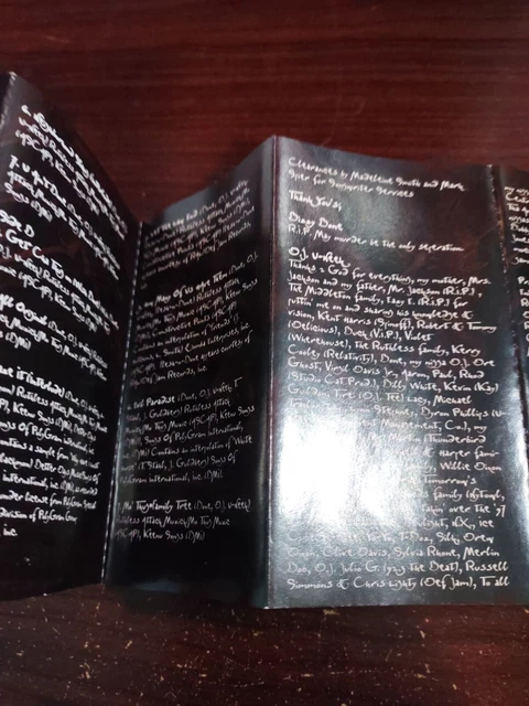 BONE THUGS N Harmony Art of World War 2 Cassette Artwork Insert ONLY ...