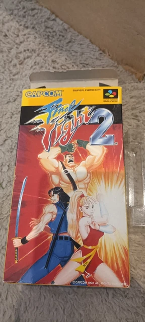 FINAL FIGHT 2 Super Famicom Super Nintendo SNES SFC Capcom Beat Em Up ...