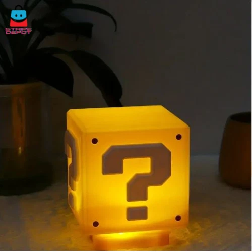 SUPER MARIO BROS. Nintendo Question Mark Block Light USB lamp £9.99 ...
