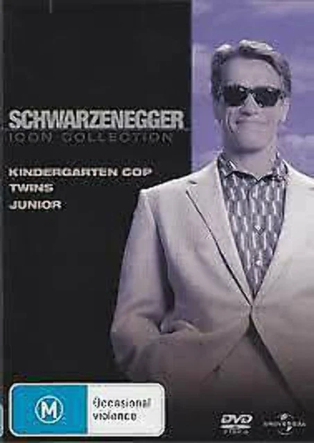 SCHWARZENEGGER ICON COLLECTION (Kindergarten Cop/True Lies/Twins) DVD ...