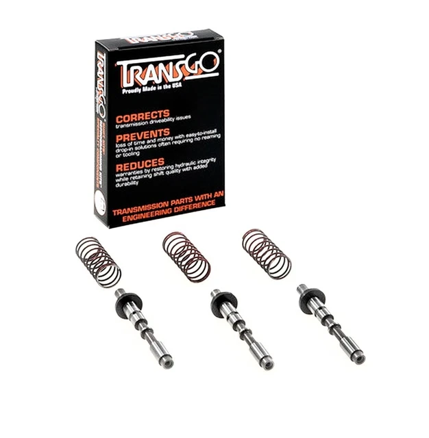 TRANSGO PRESSURE REGULATOR Valve Repair Kit 6L8-VL-PR3 For 2006-Up 6L90 ...