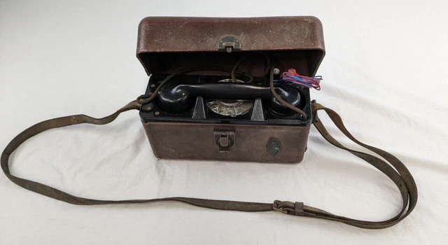 VINTAGE GPO BAKELITE Linesman Test Telephone £9.99 - PicClick UK