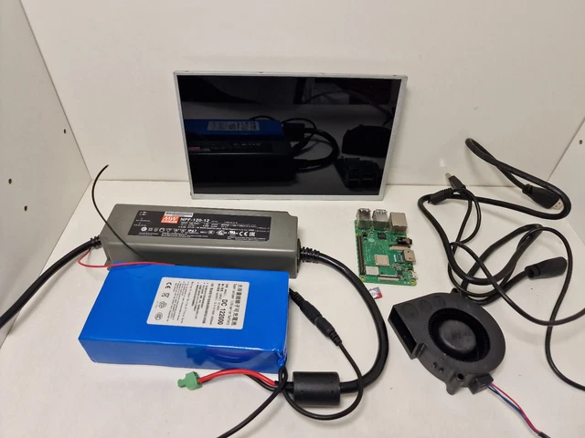 KIT RASPBERRY PI 3 Model B+ ecran 10.1 inch 1280*800 + alim 12v ...