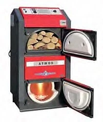 ATMOS WOOD CARBURETOR boiler GS 25 with ACD01 £4,245.64 - PicClick UK