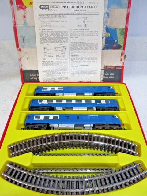 TRIANG RAILWAYS RS.52 THE BLUE PULLMAN TRAIN SET BOXED Excellent ...