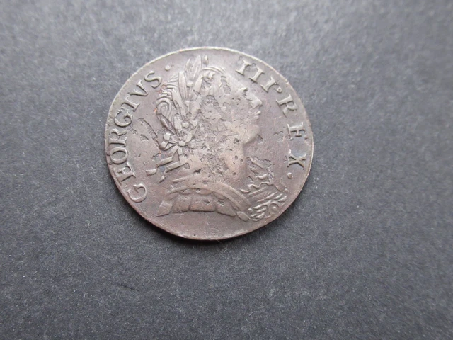 1775 GEORGE III Copper Farthing Coin Nice Collectable Condition £26.70 ...